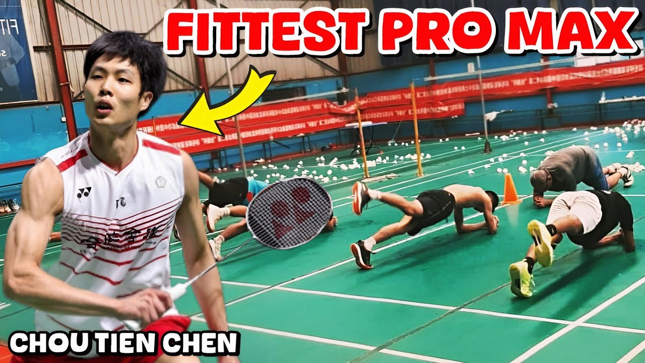 Chou tien chen Brutal Training: Badminton Training & practice 2025 ...
