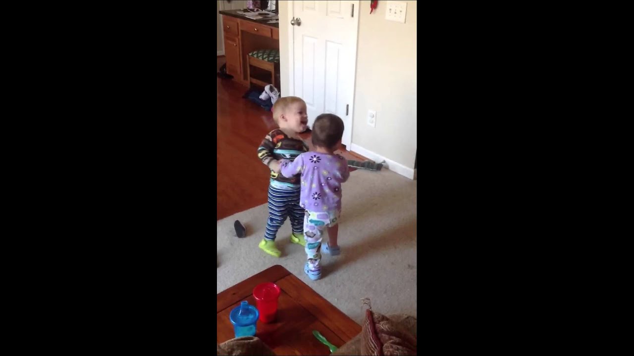 Triplets dancing together - YouTube