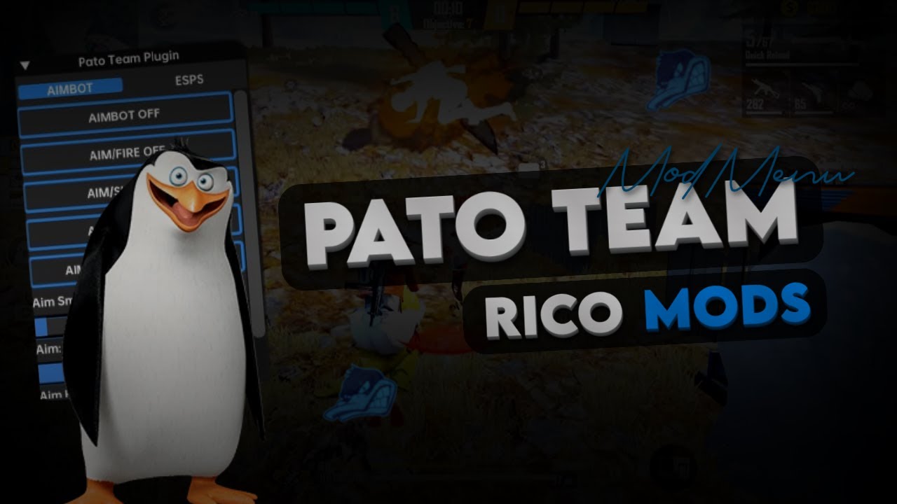 PATO TEAM 100% HS PLUGIN MAGISK SAFE EMULADOR OR MOBILE - YouTube