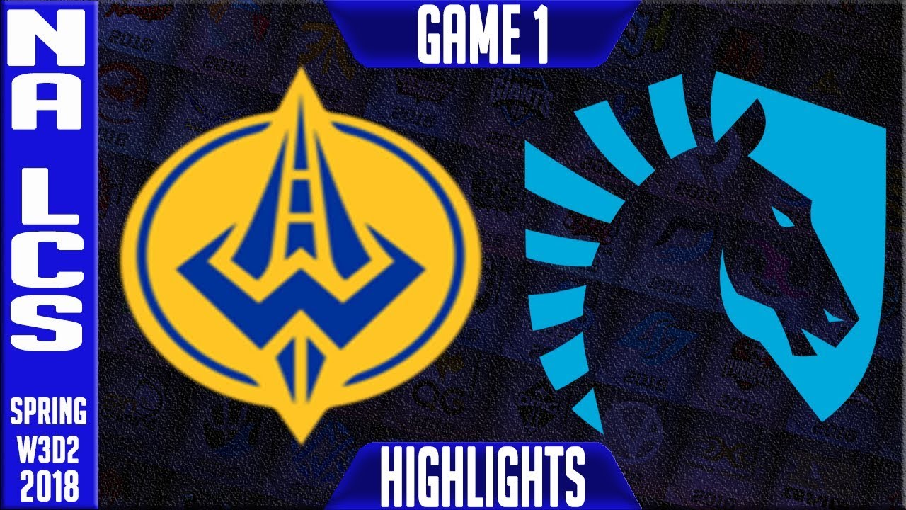 GGS vs TL Highlights | NA LCS Week 3 Spring 2018 W3D2 | Golden Guardians vs Team Liquid ...