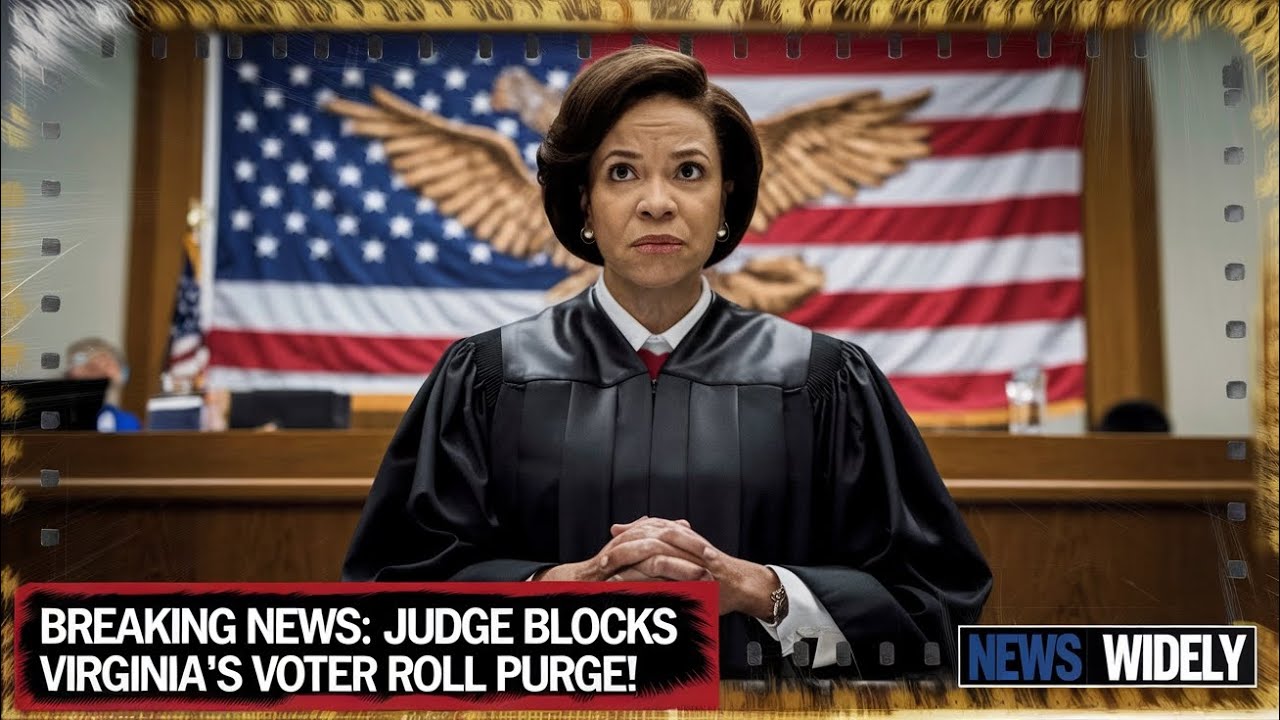 Judge blocks Virginia's move to purge voter rolls as US election nears ...