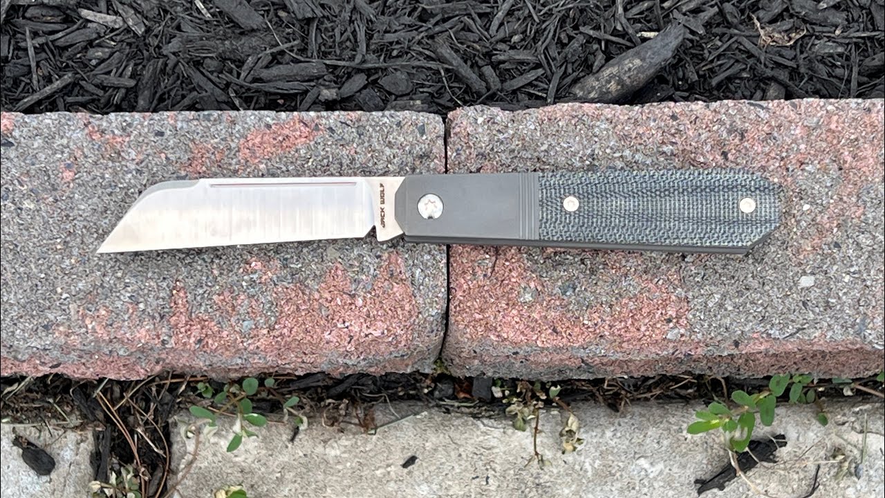 As Good As A Midnight Snack - Jack Wolf Knives Midnight Jack - YouTube