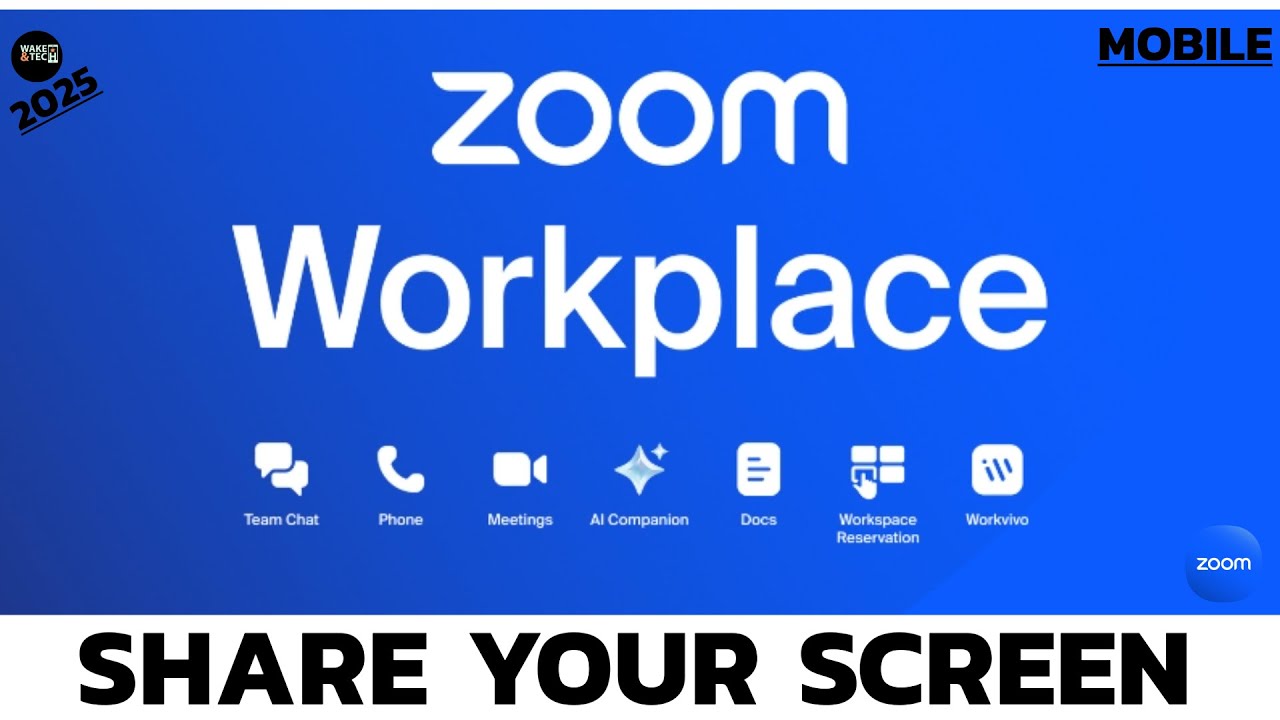 Zoom Workplace: How to Share Your Screen in Zoom Workplace? - YouTube