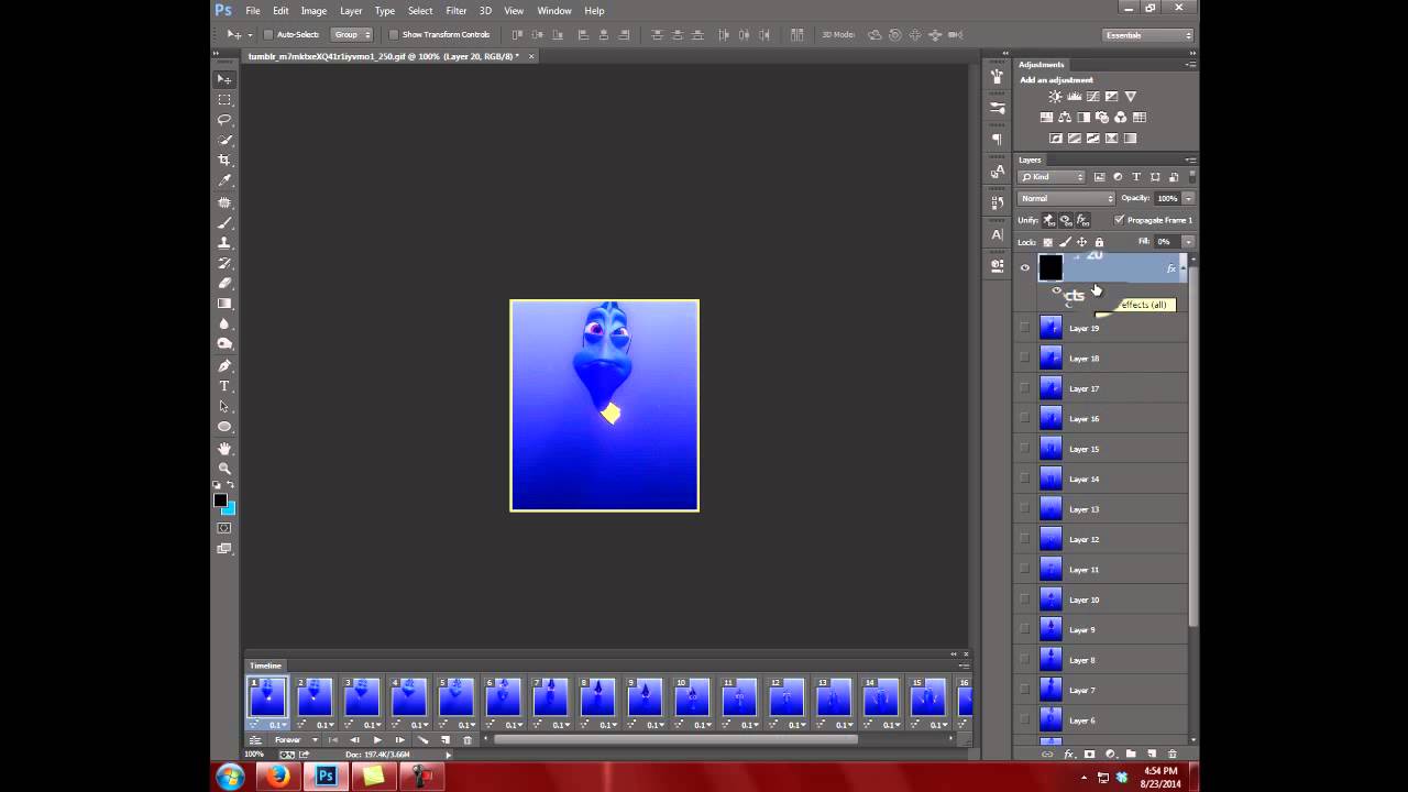 Border on a GIF tutorial - YouTube