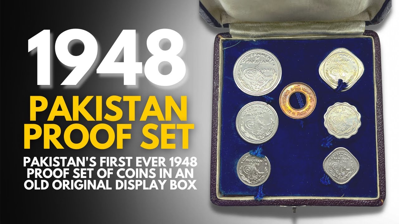 Pakistan 1948 Proof Coins Set - Rare Coins - YouTube