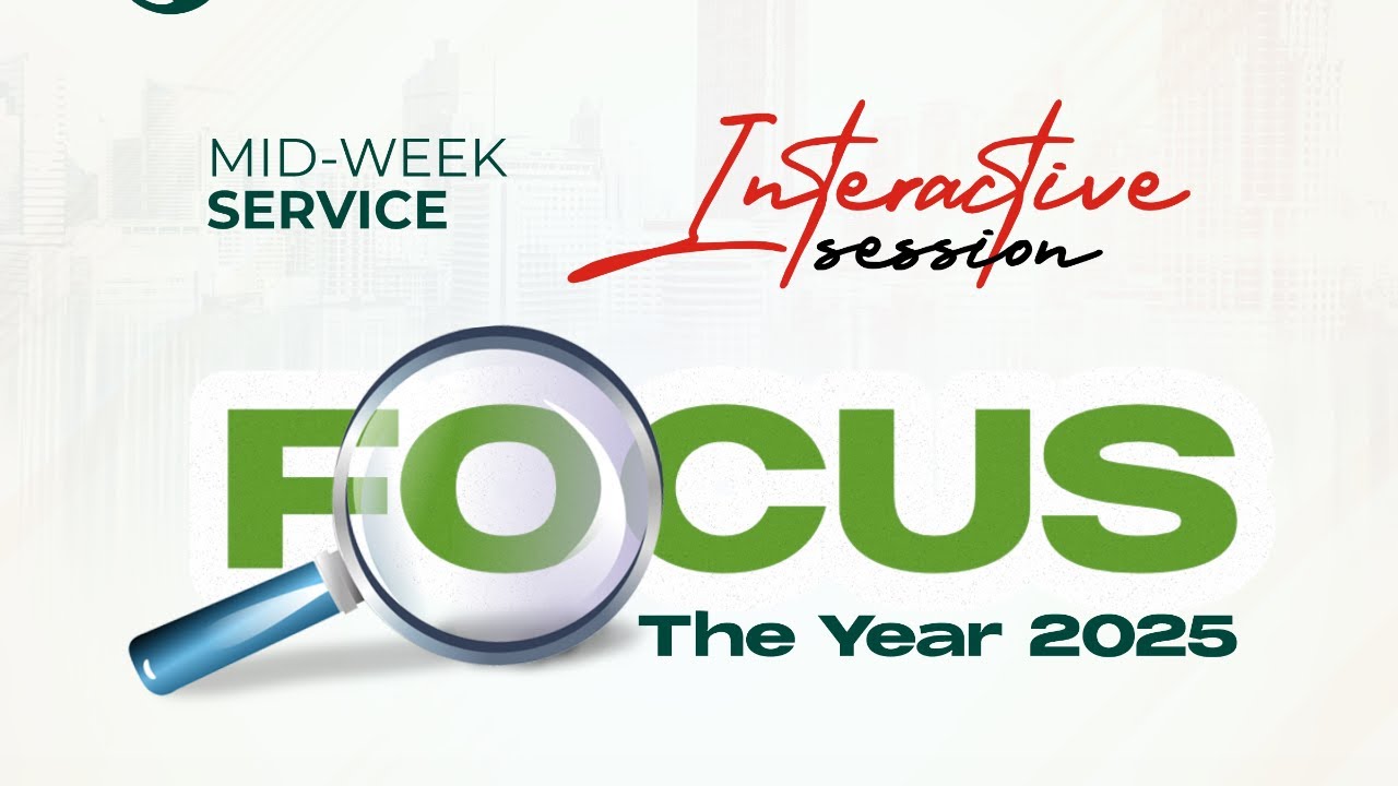 Focus | Live Interactive Session | Mid-Week Service | 19 Mar 2025 - YouTube