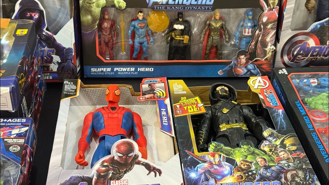 Cheap Avengers Toys Unboxing 🔥 Budget Superhero Toy Haul! - YouTube