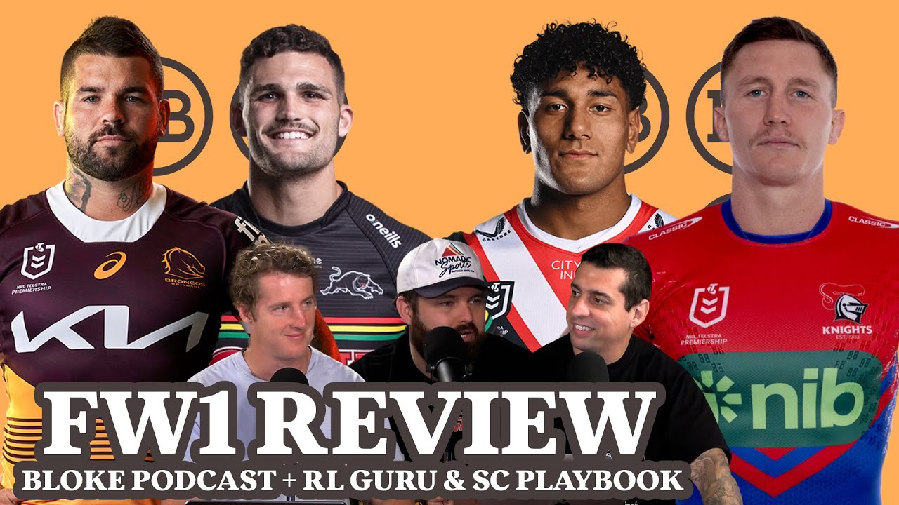 Bloke In A Bar - FW1 2023 Review w/ RL Guru & SC Playbook - YouTube