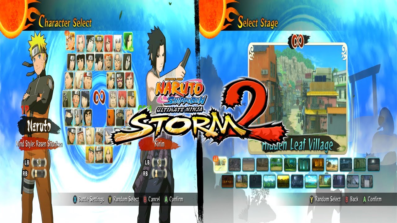 Naruto Shippuden Ultimate Ninja Storm 2 - Opening & All Characters ...