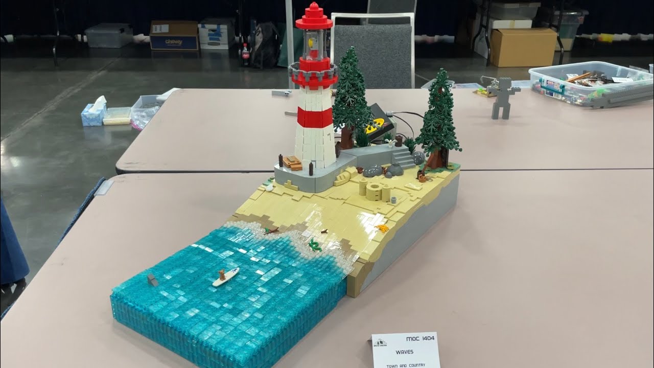Awesome LEGO Waves - Bricks Cascade 2022 - YouTube