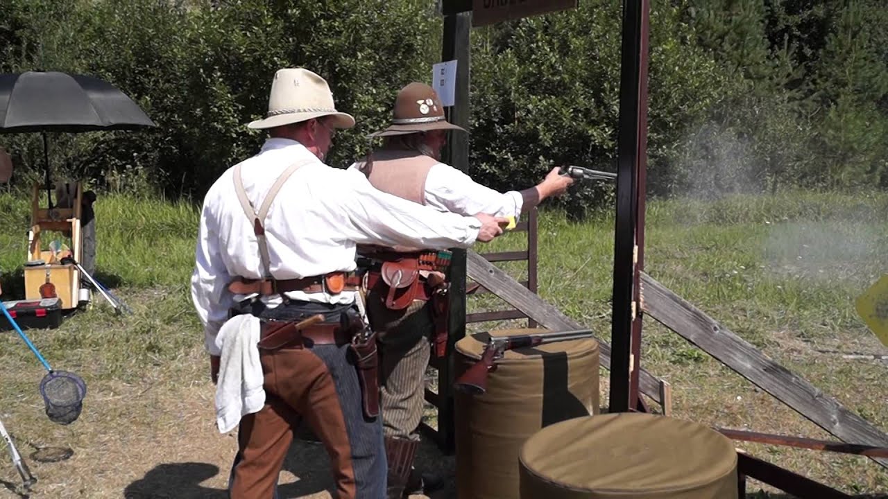 Cowboy Action Shooting - EM 2015 in Domanica/Slowakei - YouTube
