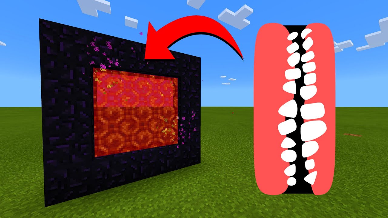 How To Make A Portal To The Smile Room Dimension in Minecraft! - YouTube