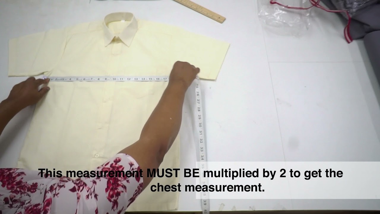 How To Measure Your School Shirt YouTube how-to-measure-your-school-shirt-youtube