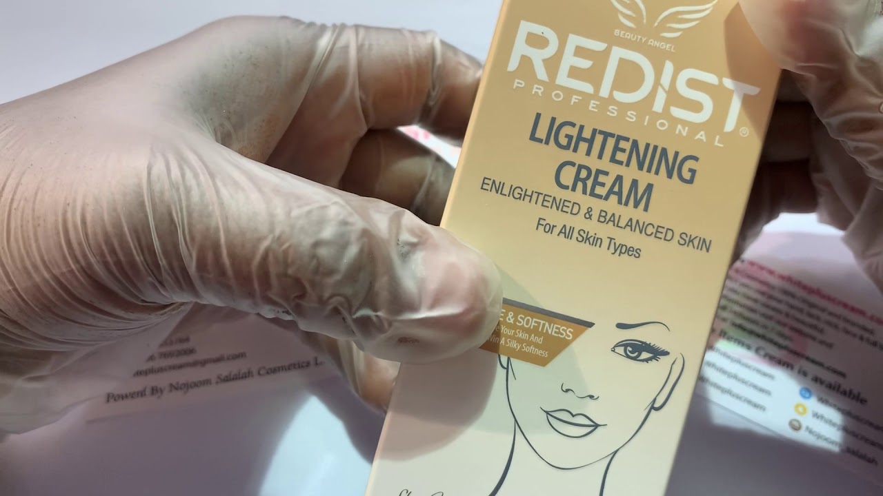 Redist Lightening Cream - Skin Whitening Cream - YouTube