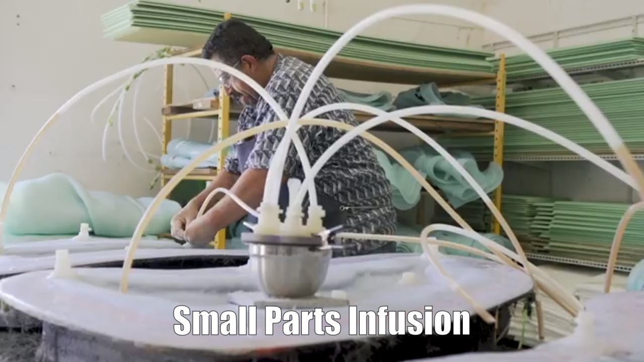 Small Parts Infusion - Boat Production Process - YouTube