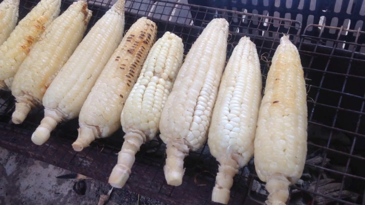 Delicious Corn in cambodia ,Corn fries and Corn boil on street 2016 ...