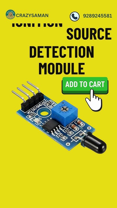 Flame Sensor Module Arduino | Fire Detector Sensor #flame #smokedetector #arduinoproject - YouTube