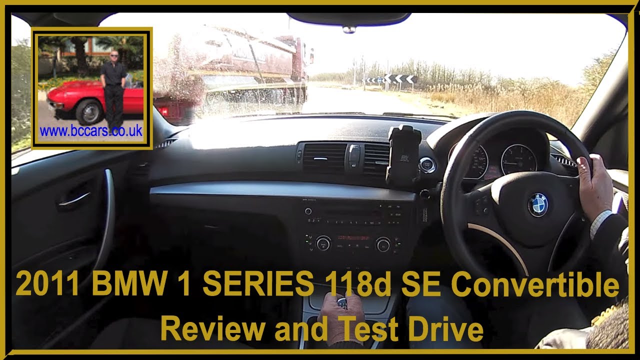 2011 BMW 1 SERIES 118d SE Convertible | Review and Test Drive - YouTube