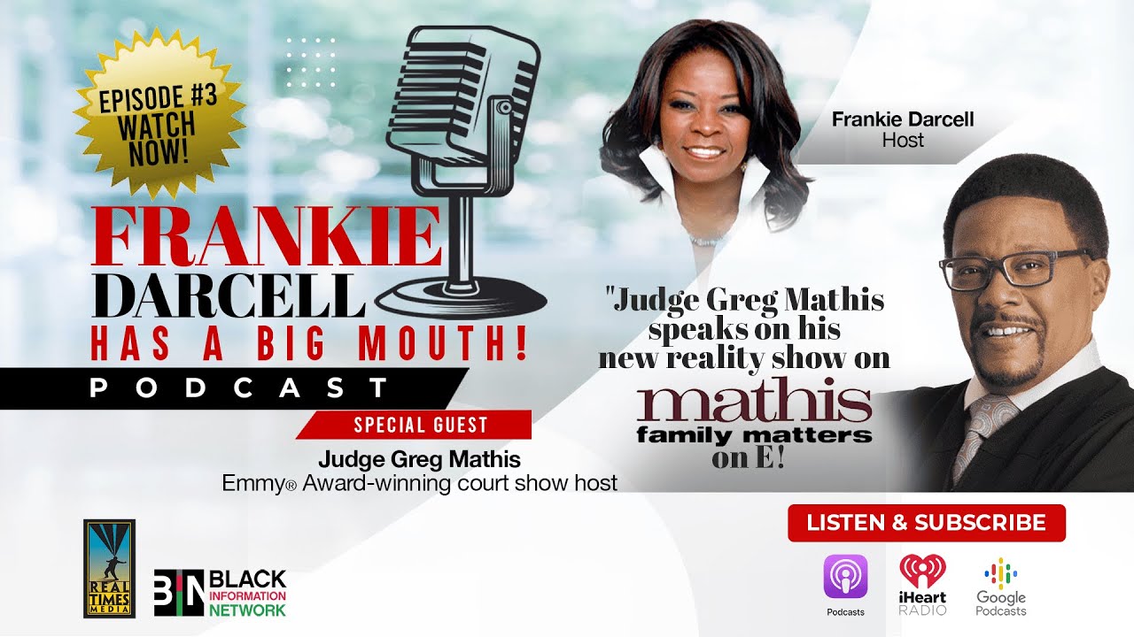 Judge Greg Mathis speaks on his new reality show "Mathis Family Matters ...