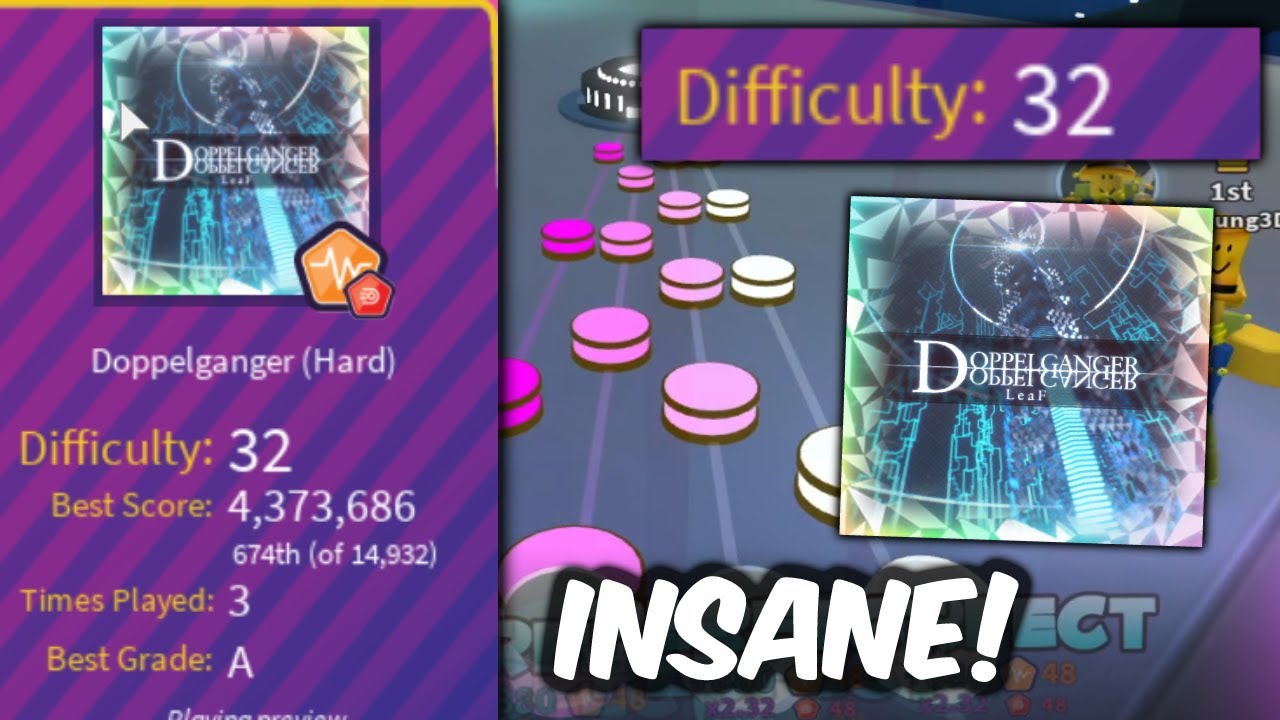 This IMPOSSIBLE RoBeats Map Makes my Head Hurt... \\ Roblox RoBeats ...