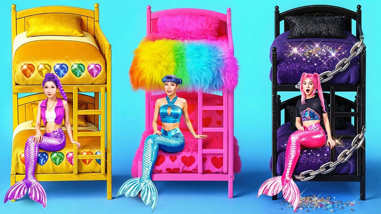 Kpop Demon Hunters Room Makeover! We Build Amazing House For Huntrix ...