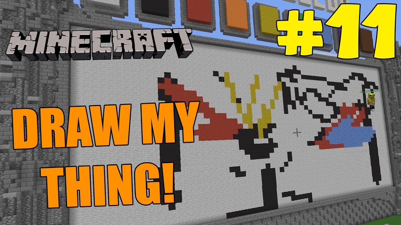 Minecraft Draw My Thing Gameplay - Let's Play - #11 (KAMEHAMEHA ...