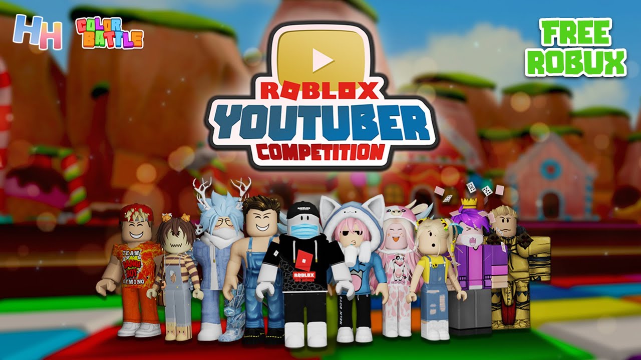 Roblox Youtuber Competition Season 2: Color Battle - YouTube