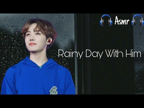BTS J-hope | Rainy Day With Him | ASMR 🎧 | Real Sub | Army Asmr | J-hope's Birthday Special!