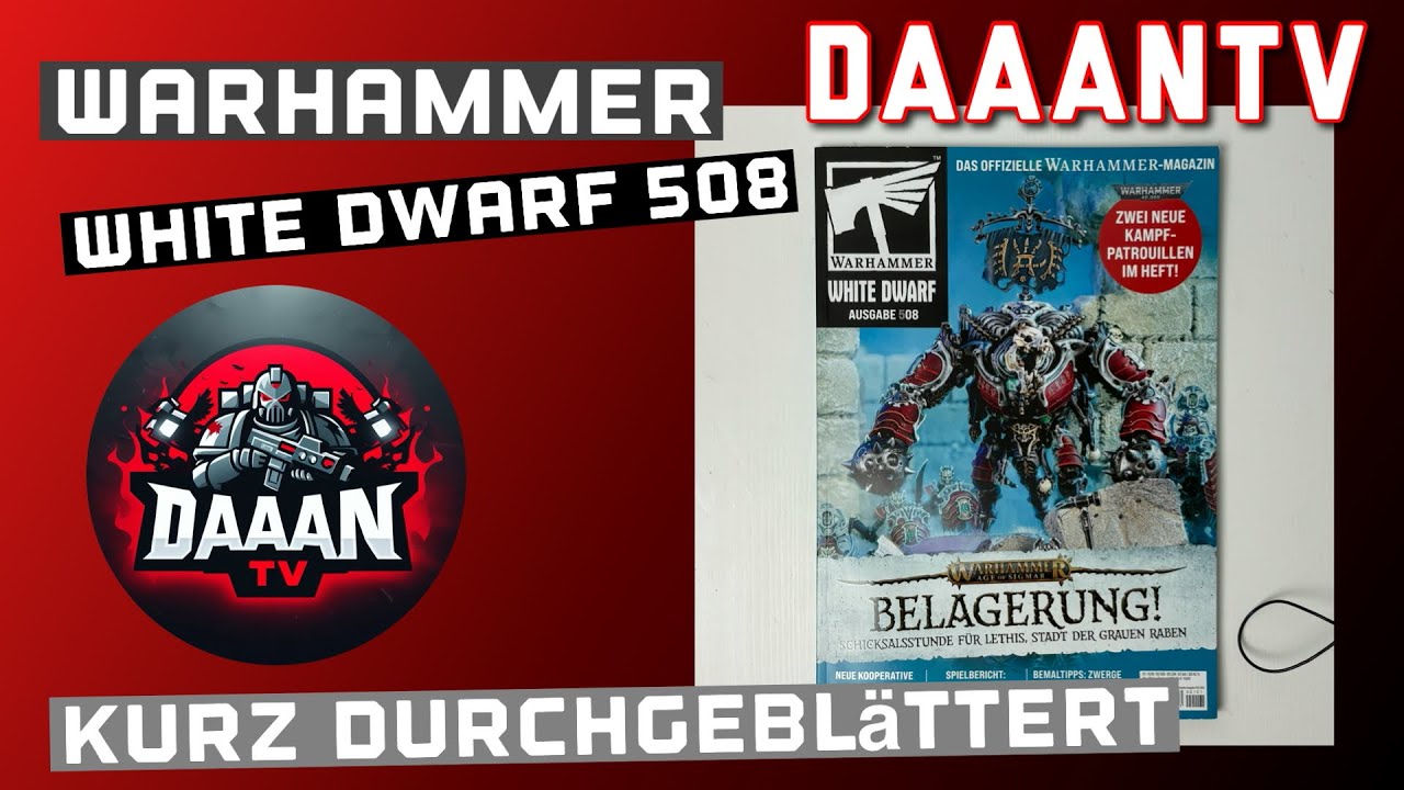 White Dwarf #508 - kurz durchgeblättert - YouTube