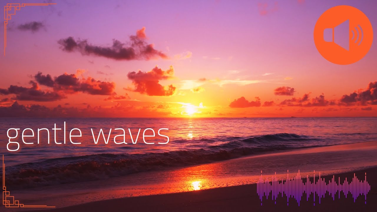 🔊 Immersive Sunset Waves & Beach Sounds for Ultimate Relaxation - YouTube