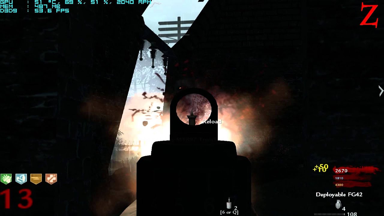 Nazi Zombie map: Berlin (Full HD) 3-player co-op - YouTube