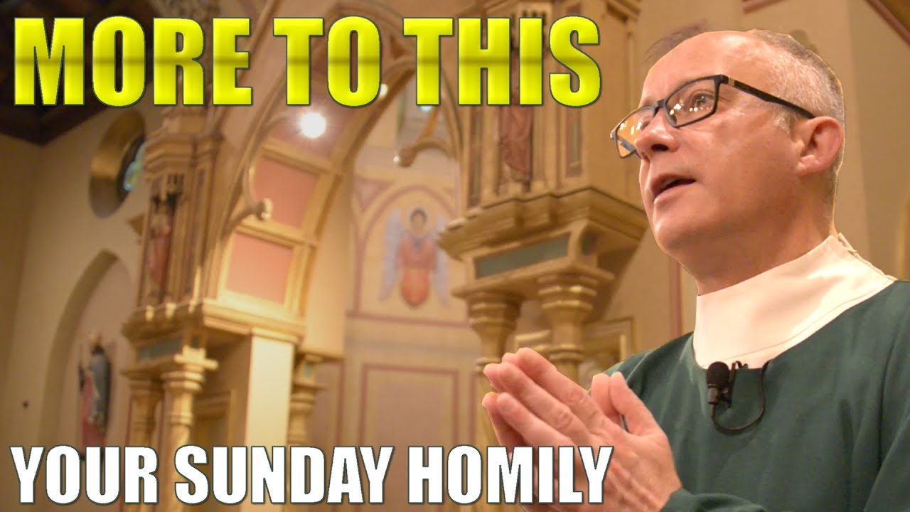 Your Sunday Homily | More To This - YouTube
