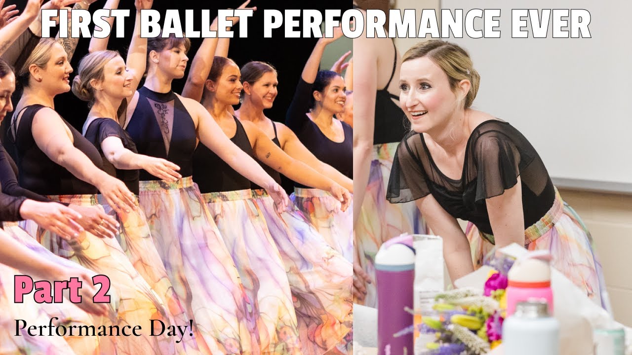 First ballet performance as an adult PART 2: THE performance! - YouTube