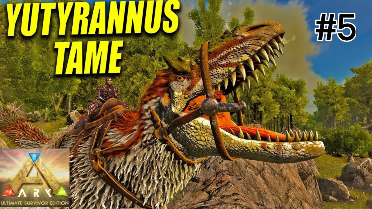 "How to Tame a Yutyrannus Effortlessly in ARK Ultimate Mobile!" - YouTube