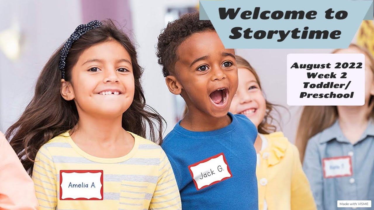 Names and Nicknames: Storytime at the Library (Toddler/Preschool) - YouTube