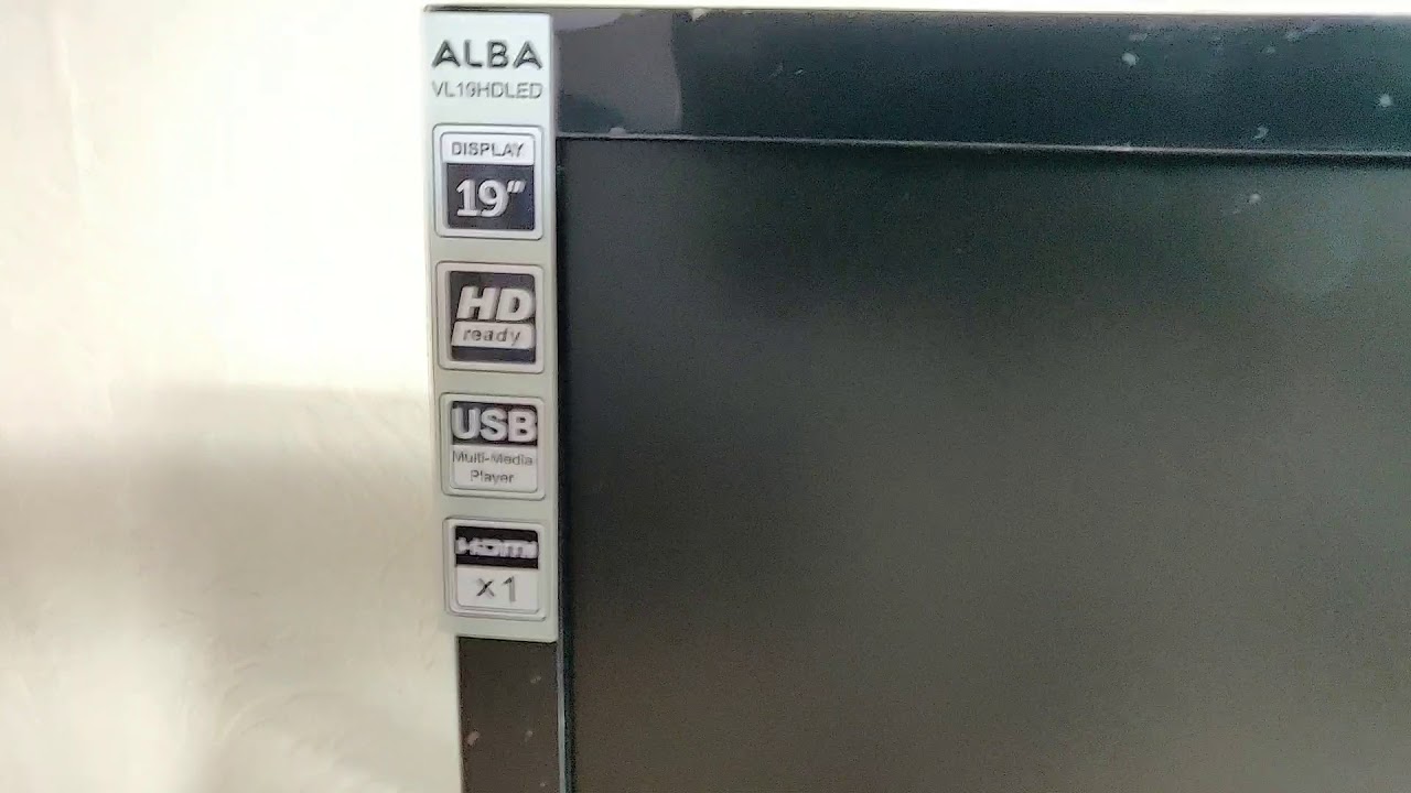ALBA LED TV - Model: VL19HDLED | Best Budget TV in UK - YouTube