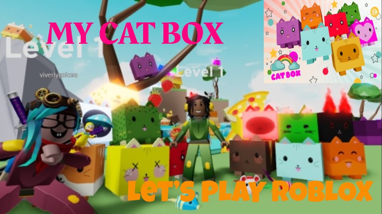 PLAYING MY CAT BOX!》LET'S PLAY ROBLOX ♡ - YouTube