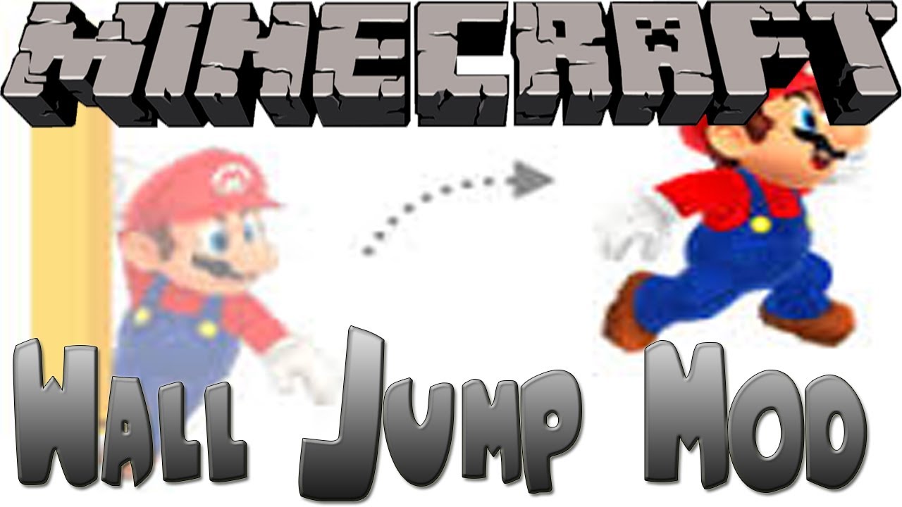 Minecraft Mod Showcase - Wall Jump Mod - YouTube