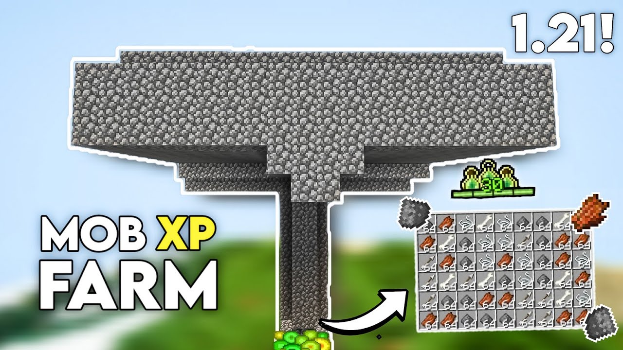 I build Best AFK Xp farm Tutorial in minecraft 1.21 Hindi 🤩 - YouTube