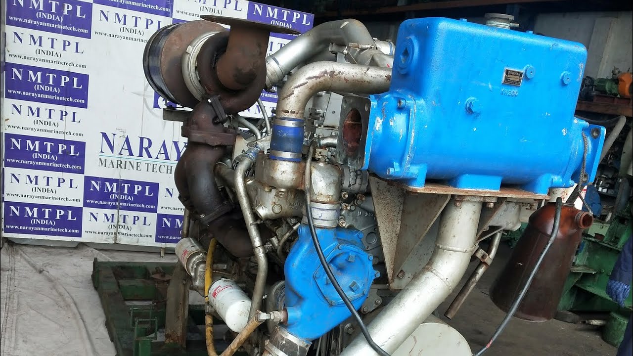 FOR SALE DETROIT DIESEL 12V92 - YouTube