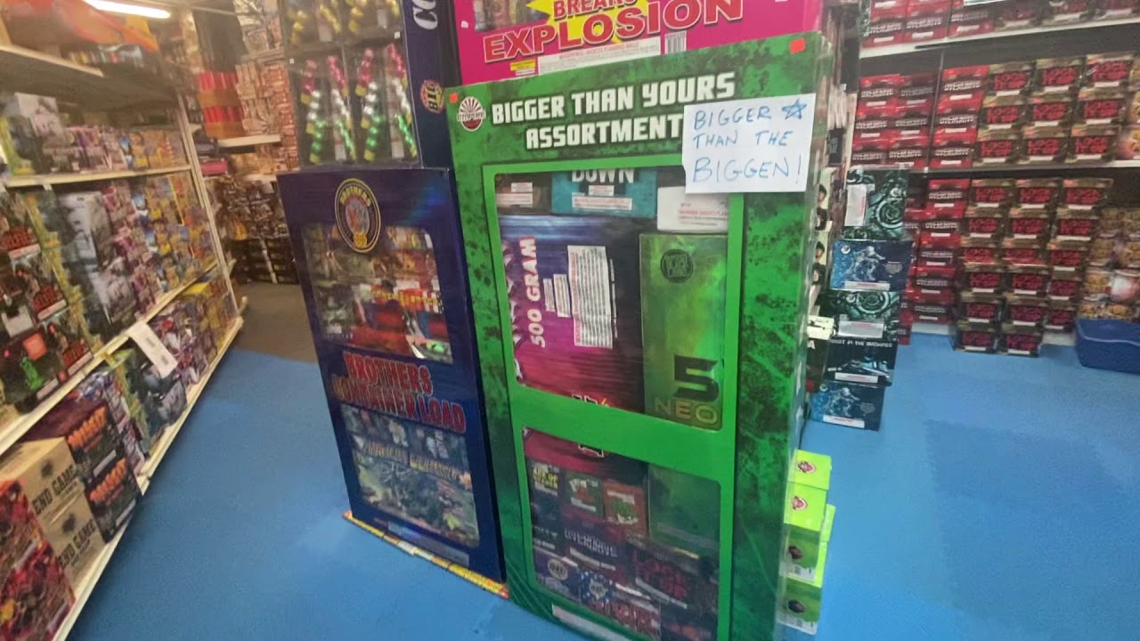 Is this the biggest fireworks assortment on the market? - YouTube