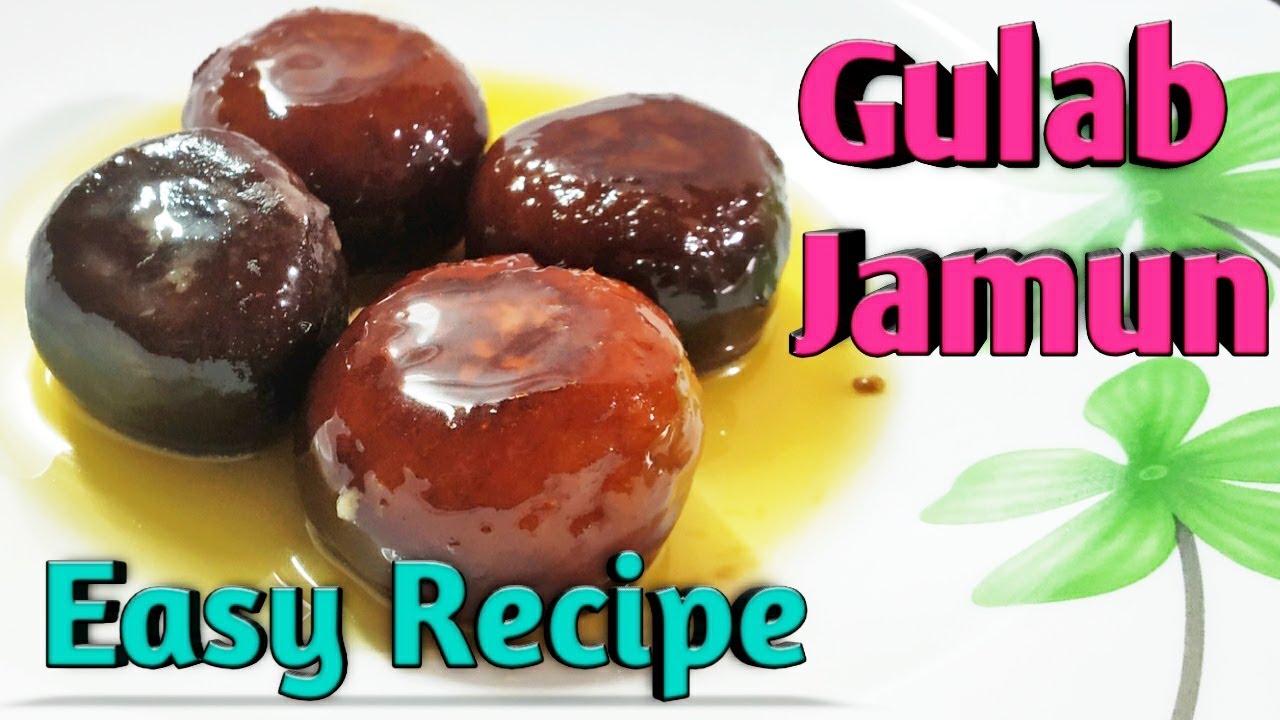 How to make Gulab Jamun easy way || Golap Jam recipe in bengali - YouTube