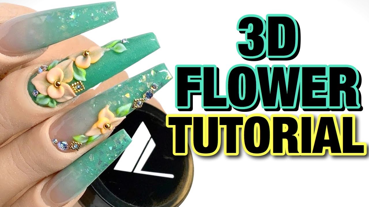 HOW TO DO 3D FLOWERS ON NAILS FOR BEGINNERS EASY DIY NAIL ART how-to-do-3d-flowers-on-nails-for-beginners-easy-diy-nail-art