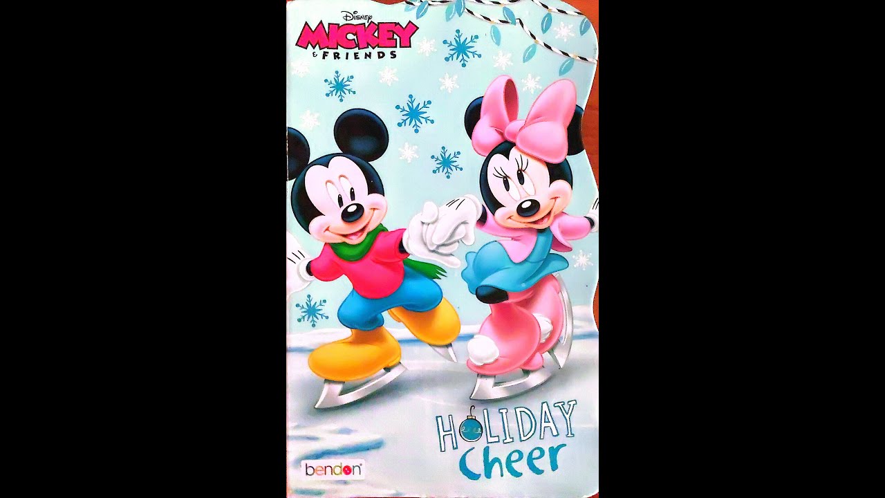 MICKEY MOUSE & FRIENDS | HOLIDAY CHEER | DISNEY KIDS READ ALONG - YouTube