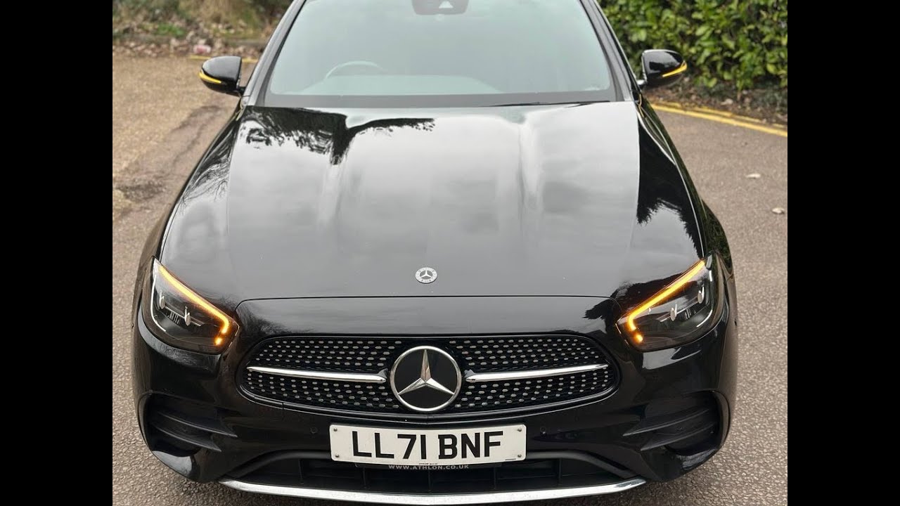 Mercedes-Benz E-Class E300de AMG Line Edition Review | 306 PS Diesel ...