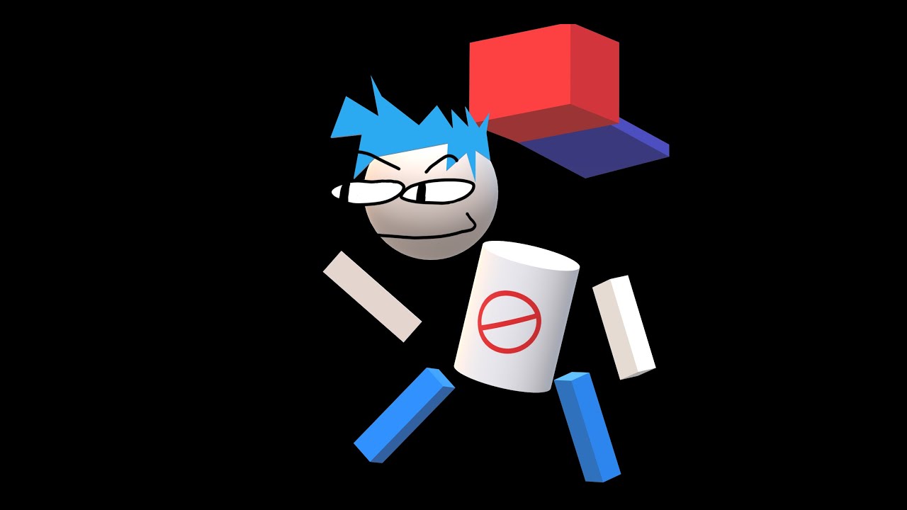 3D Boyfriend sprite showcase- Friday Night Funkin' - YouTube