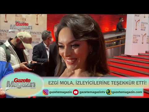 EZGİ MOLA İZLEYİCİLERİNE TEŞEKKÜR ETTİ!