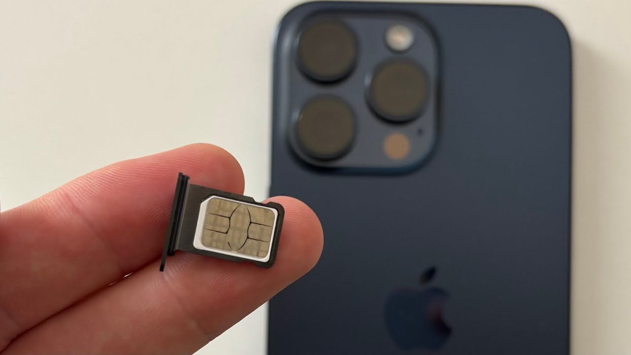 How To Insert/Remove SIM Card in iPhone 15 Pro Max (Locate SIM Card ...