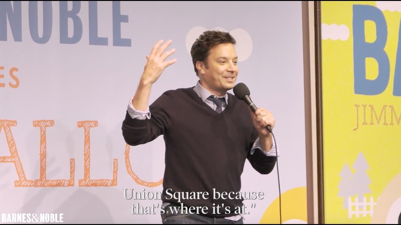 Jimmy Fallon's B&N Event for THIS IS BABY! - YouTube
