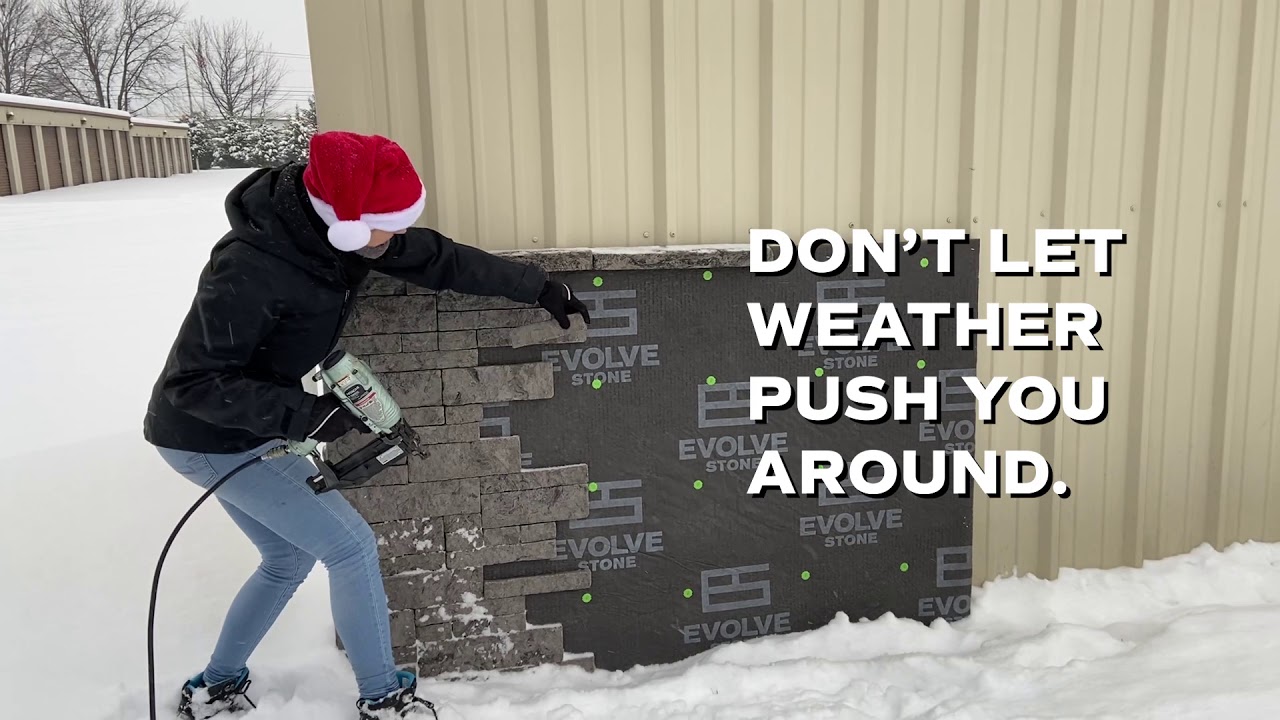Winter Installation Advantages | Evolve Stone - YouTube